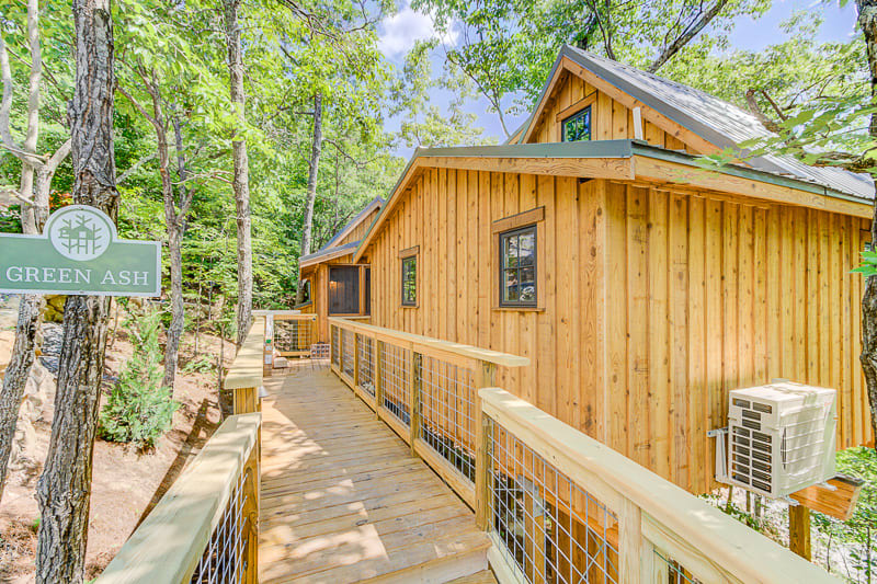 The Green Ash - Treehouse Grove at Norton Creek | Gatlinburg, TN
